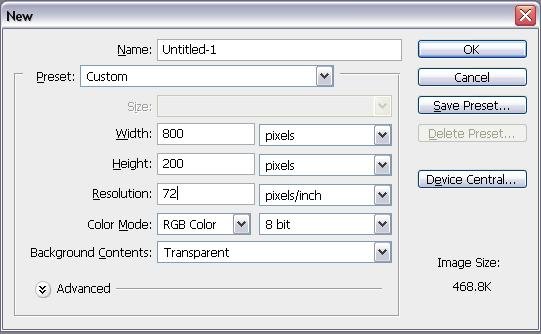 Photoshop: How to Create Colourful Navigation Bar