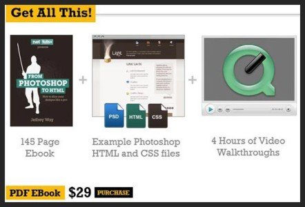 Giveaway Day12: Photoshop to HTML e-Book(x2) | AnimHuT
