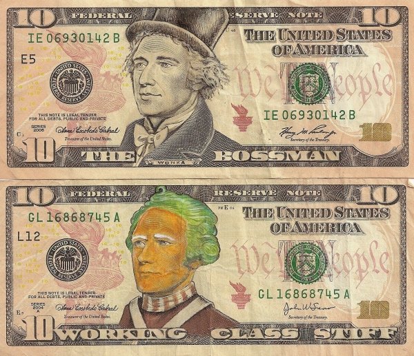 60+ Famous People drawn in US Dollar - Creativity Vs Money