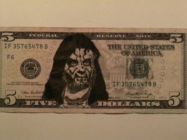 60+ Famous People drawn in US Dollar - Creativity Vs Money