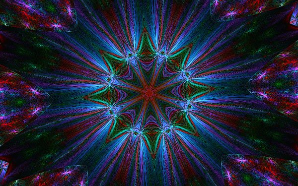 Colorful Kaleidoscope Abstract Design for Inspiration