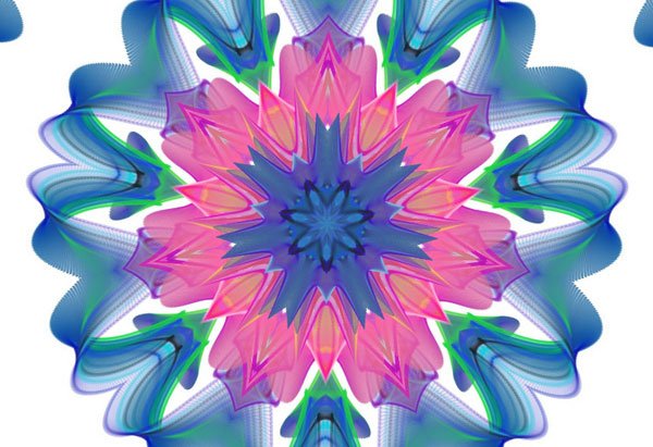 Colorful Kaleidoscope Abstract Design for Inspiration