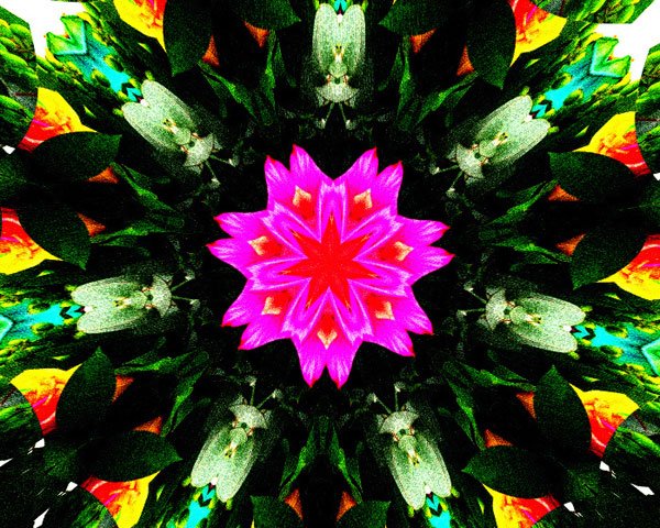 Colorful Kaleidoscope Abstract Design for Inspiration
