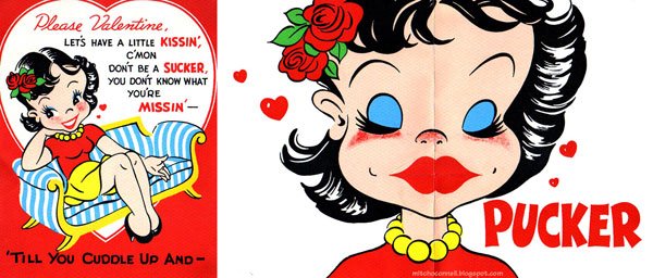 80 Rude Racist Vintage Cards for Valentines - Shared in Decades Ago
