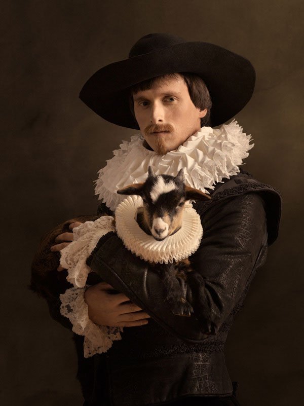 Modern Dutch Portrait Photography Inspired by Flemish Paintings