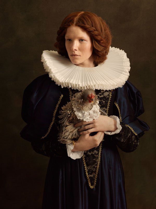Modern Dutch Portrait Photography Inspired by Flemish Paintings