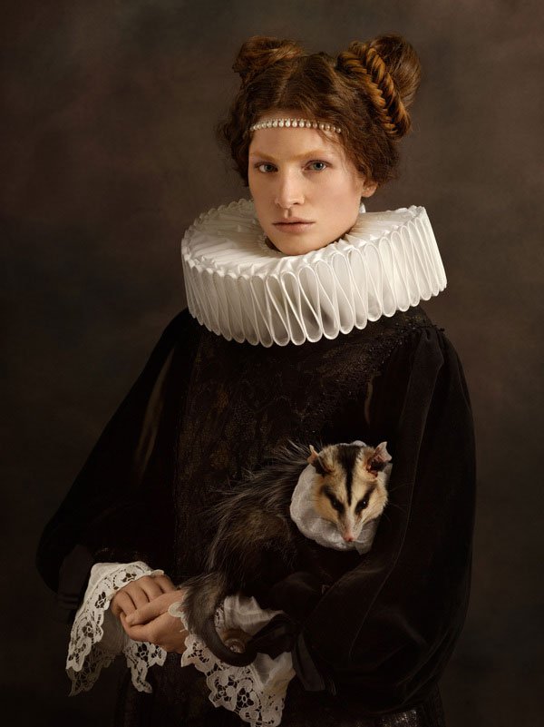 Modern Dutch Portrait Photography Inspired by Flemish Paintings