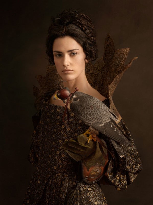 Modern Dutch Portrait Photography Inspired by Flemish Paintings