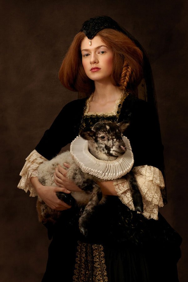 Modern Dutch Portrait Photography Inspired by Flemish Paintings