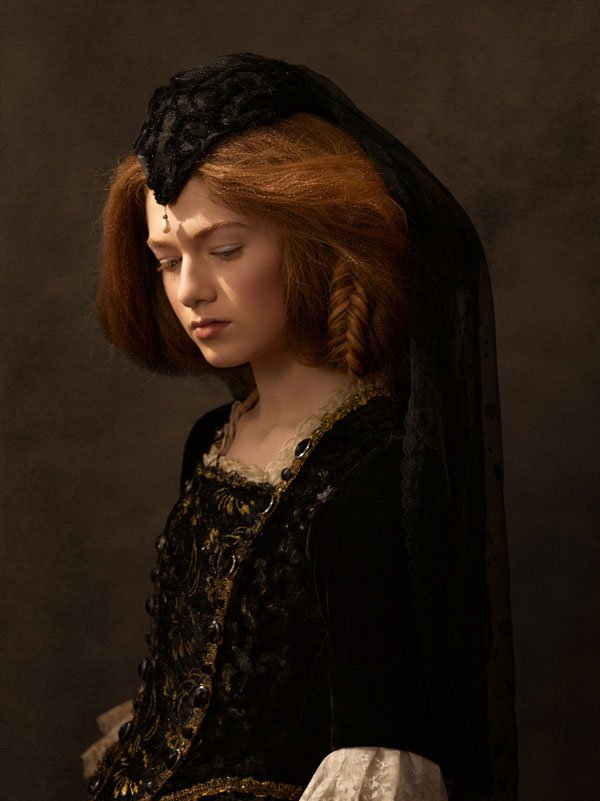 Modern Dutch Portrait Photography Inspired by Flemish Paintings