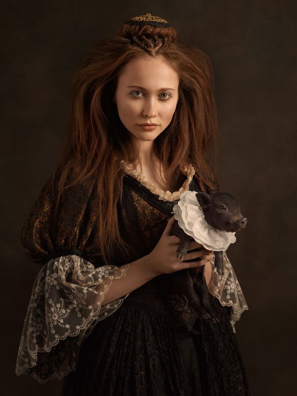 Modern Dutch Portrait Photography Inspired by Flemish Paintings