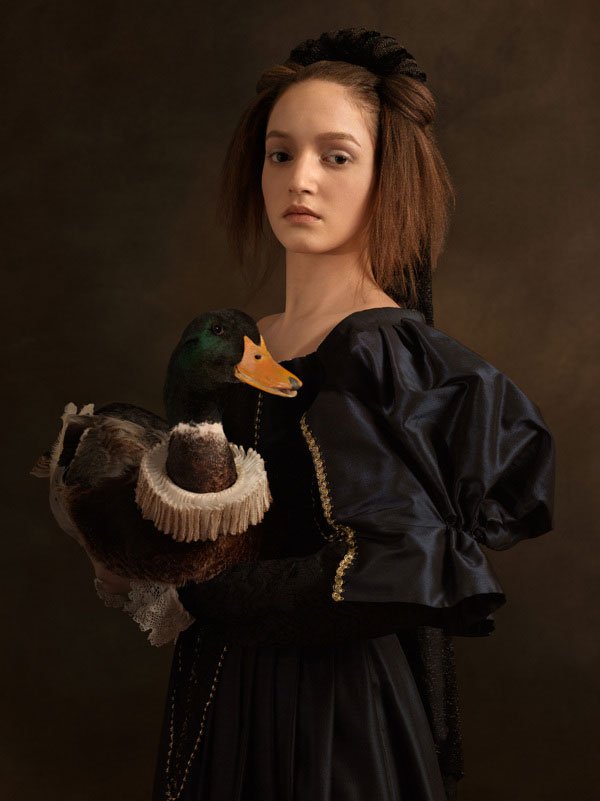 Modern Dutch Portrait Photography Inspired by Flemish Paintings