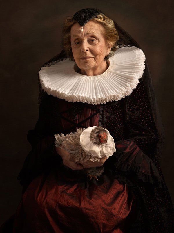 Modern Dutch Portrait Photography Inspired by Flemish Paintings