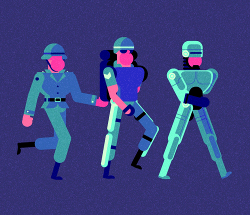 20 See Colorful Animated Illustration GIF in other Perspective